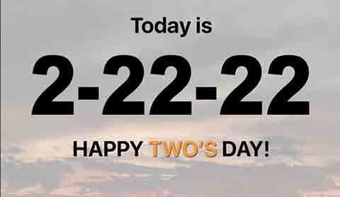 Happy Twos Day – Deerfield Academy