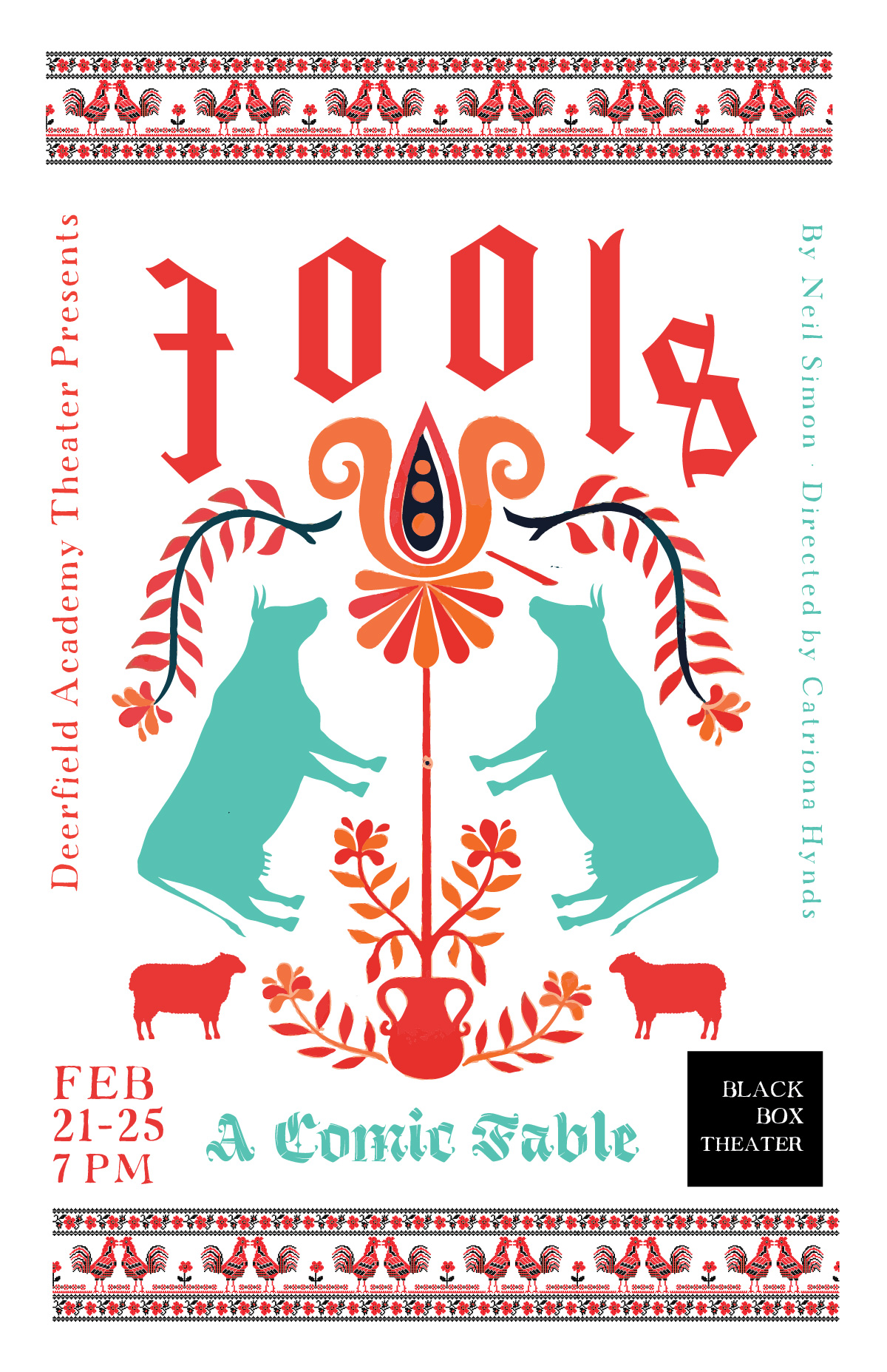 Tickets for the Winter Show, “Fools: A Comic Fable” Now Available ...